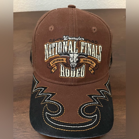 Accessories | National Rodeo Finals Hat Las Vegas Wrangler New With Tag ...